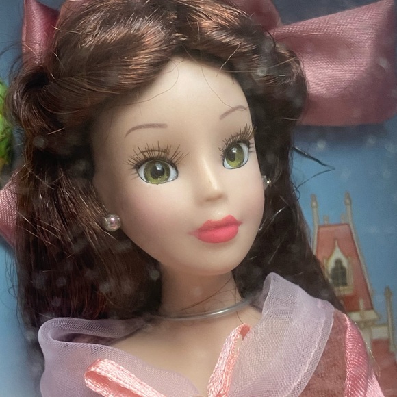 Disney | Toys | Disney Princess Porcelain Dolls Beauty Beast Little ...